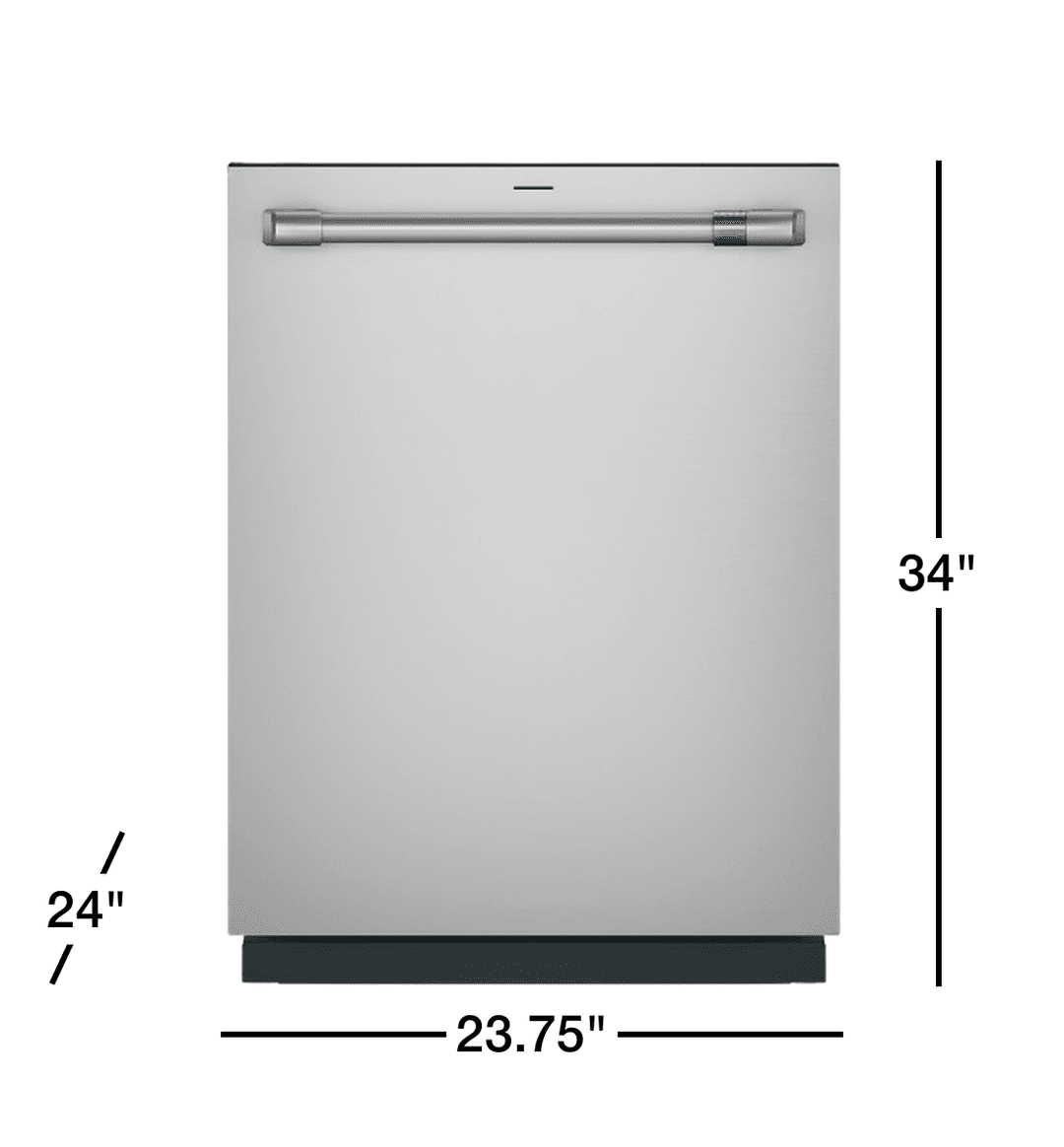 Cafe 24 Inch Fully Integrated Dishwasher with 16 Place Settings, 42 dBA ...