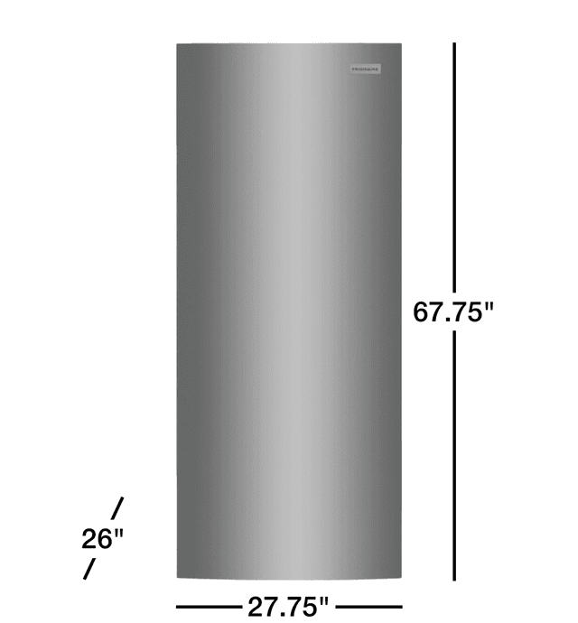 FRIGIDAIRE 13 Cu. Ft Upright Freezer with Wire Basket, EvenTemp(TM ...