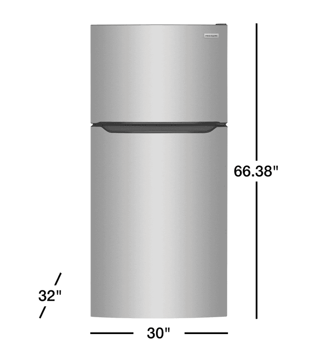 Frigidaire 20.0 Cu. Ft. Top Freezer Refrigerator - FFTR2045VS