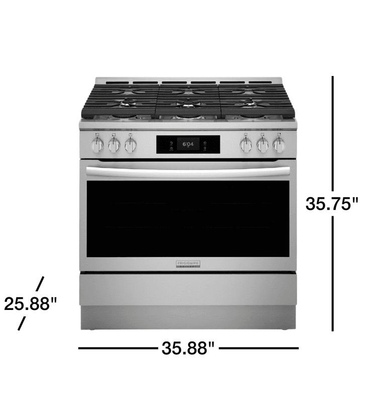 Frigidaire Gallery 36" Gas Range with Air Fry