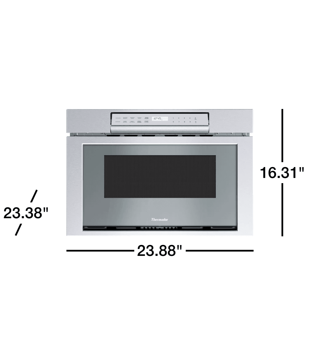 Thermador Masterpiece 1.2 Cu. Ft. Microwave Drawer with Sensor Cooking ...