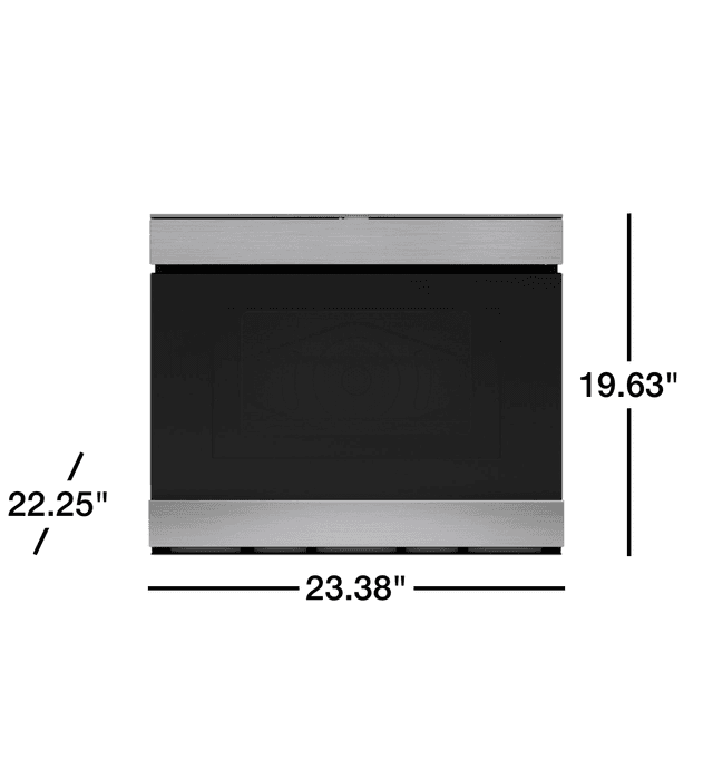 SHARP 24 in. Built-In Smart Convection Microwave Drawer Oven with 1.4 ...