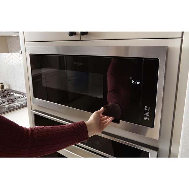 WHIRLPOOL 30 Inch Built-In 1000W Microwave with 1.1 Cu. Ft. Capacity ...